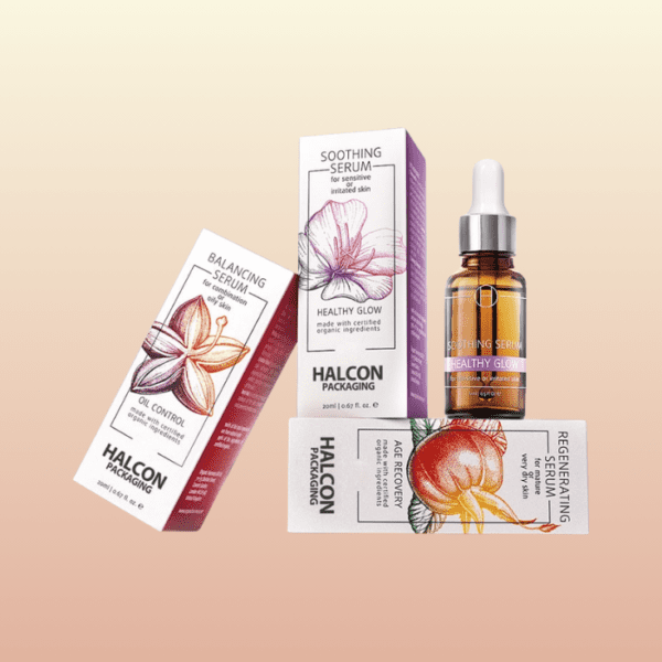 Serum packaging boxes: